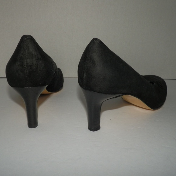 Vaneli | Shoes | Vaneli Black Suede Heels | Poshmark